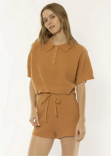 Sisstr Womens Playa Del Sol Ss Sweater – The Store