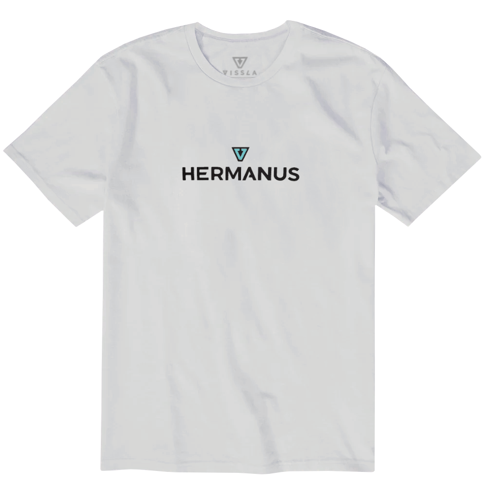Vissla Mens Hermanus Ss Tee White